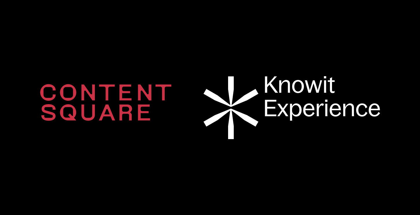 Knowit Experience partners with Contentsquare
